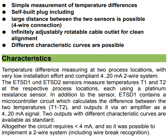 세인교정기기(주) - 제품소개 - 1. 온도 (접촉식) - ① 온도센서(열전대/RTD) Temperature Difference ...