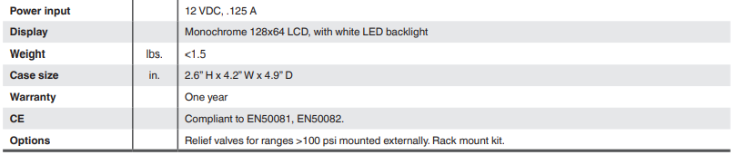 세인교정기기(주) - 제품소개 - 3. 압력측정교정기 - ③ 정밀디지털압력계/마노메타 정밀디지털마노미터/정밀기압계 CPG2400