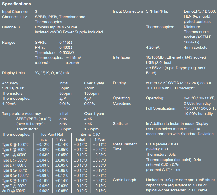 세인교정기기(주) - 제품소개 - 1. 온도 (접촉식) - ④ 초정밀디지털온도계 High Precision Thermometer ...