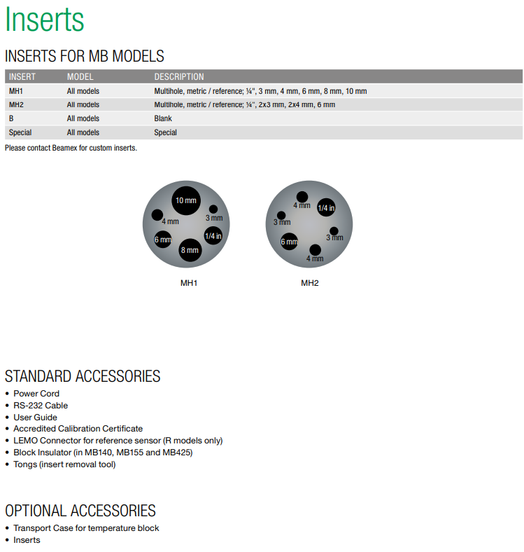 세인교정기기(주) - 제품소개 - 1. 온도 (접촉식) - ⑨ Dry Block Calibrator Dry Block ...