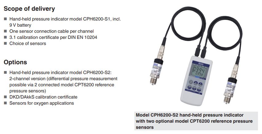 세인교정기기(주) - 제품소개 - 3. 압력측정교정기 - ④ 포타블 압력교정기 Hand-held pressure ...