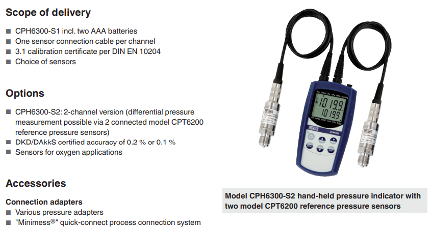 세인교정기기(주) - 제품소개 - 3. 압력측정교정기 - ④ 포타블 압력교정기 Hand-held pressure ...