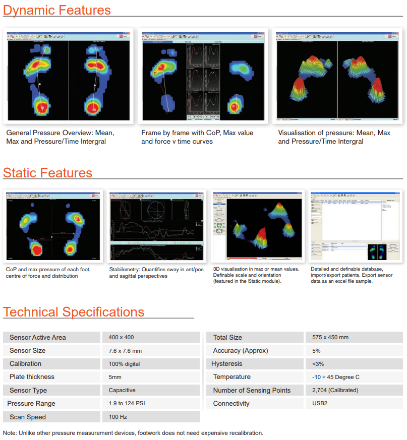 세인교정기기(주) - 제품소개 - 3. 압력측정교정기 - ⑪ 기록계/터치압력센서 Body Mapping: Foot Mapping ...