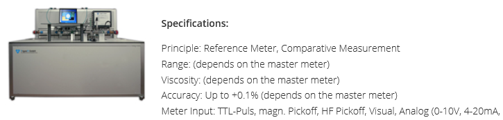 세인교정기기(주) - 제품소개 - 7. 열,유체,유속,유량 - ⑬ 유량교정장비 Flow Calibrator and Prover ...